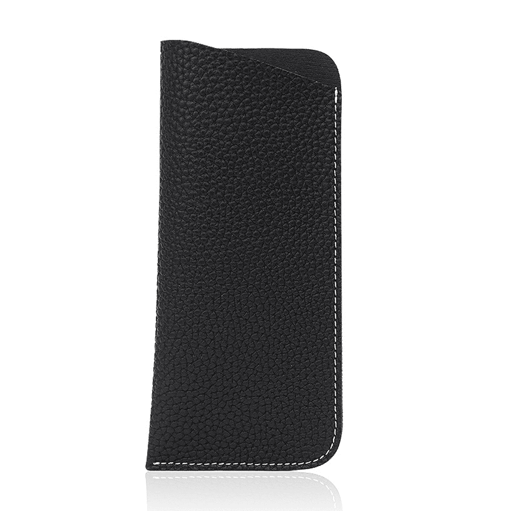Gjx Soft Glasses Cases Leather Eyeglasses Case Portable Glasses Case Soft Pouch Leather