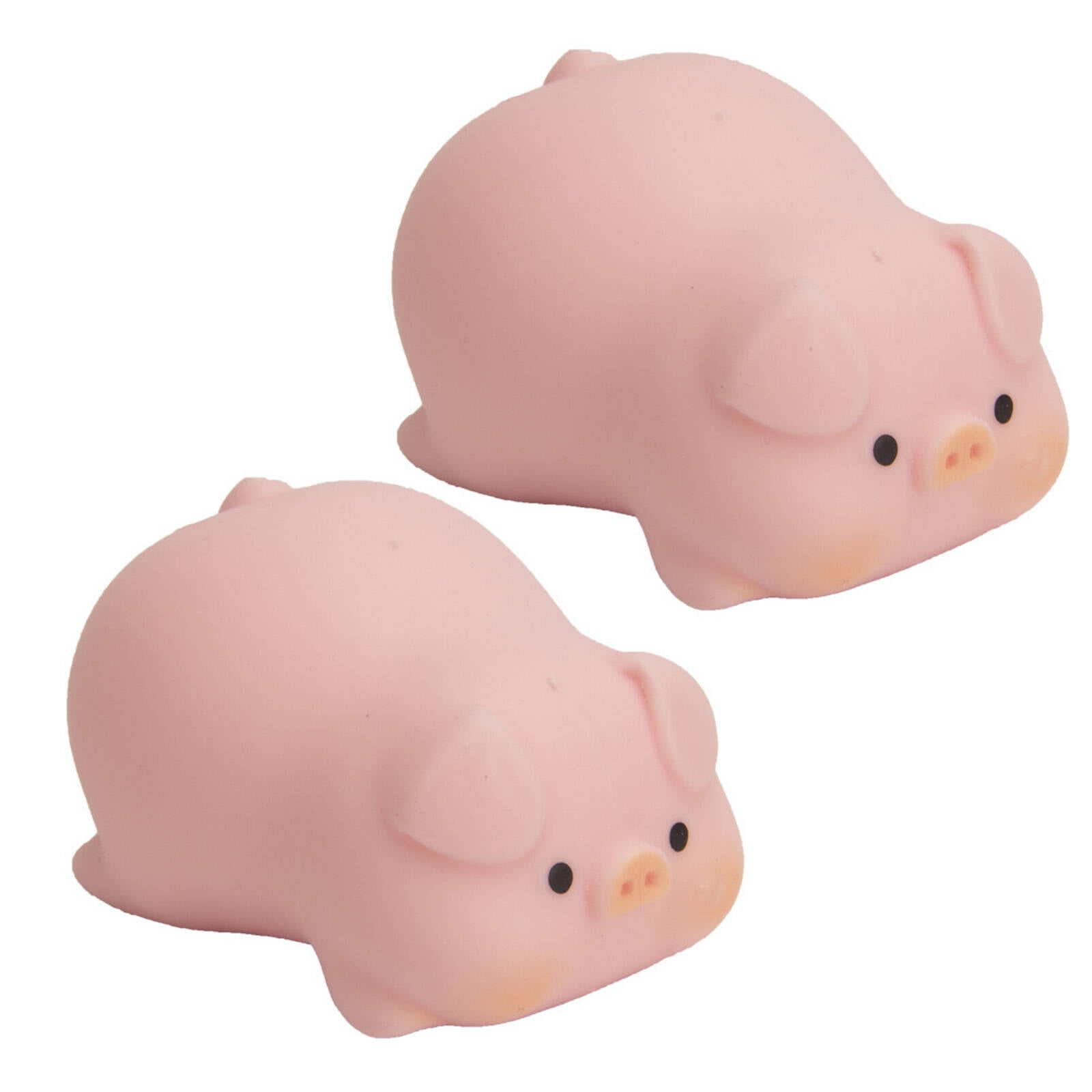 GJX Squishy Fidget Toys Easy Stress Relief Stress Pig Fun Shapes Stress ...