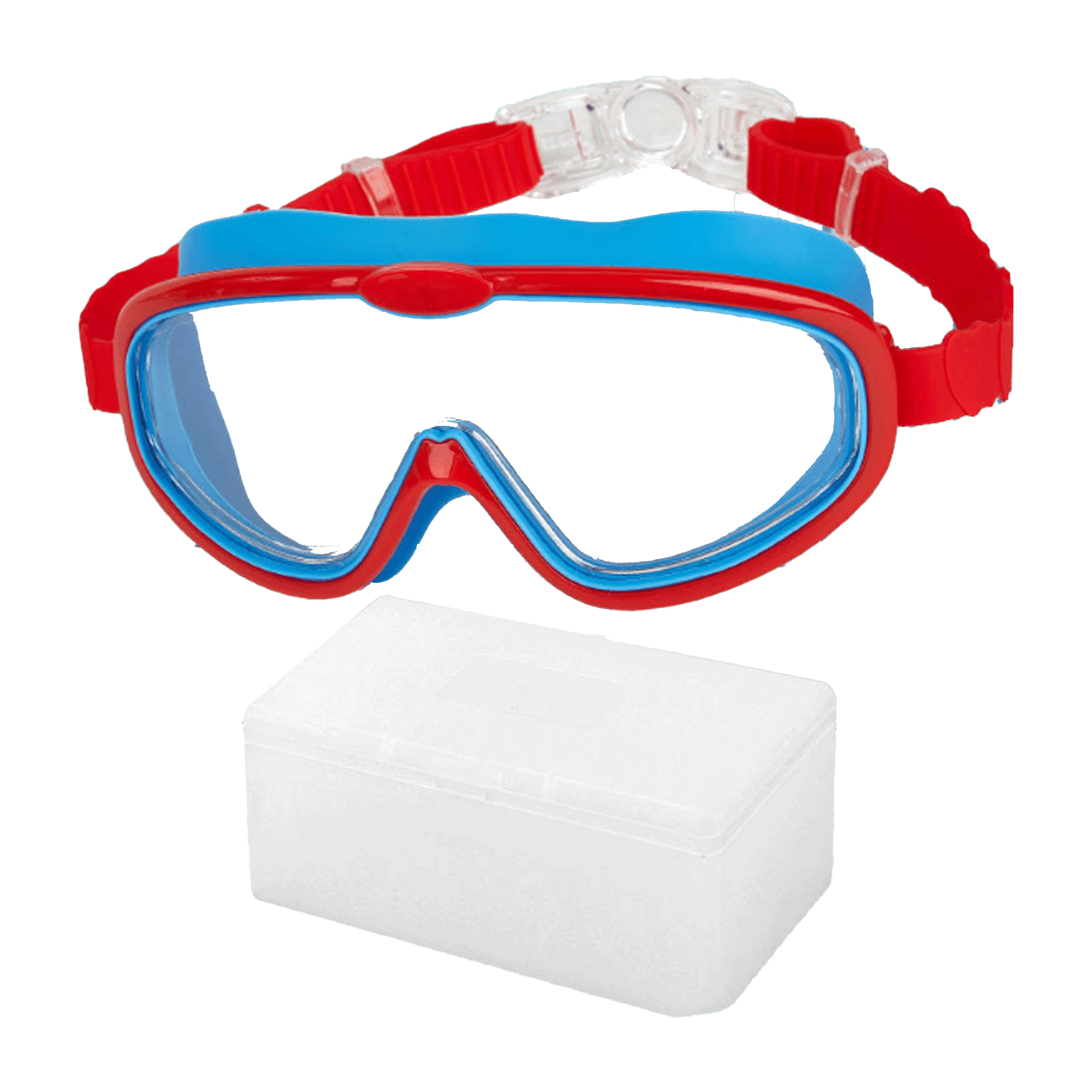 GJX Swimming Goggles,Soft Silicone Eye Mask Kids Swim Goggles,Automatic ...