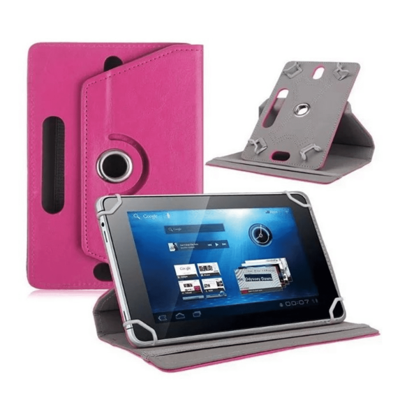 GJX Tablet Case Rotatable Cover 7 Inch Tablet Case Crystal Pattern ...