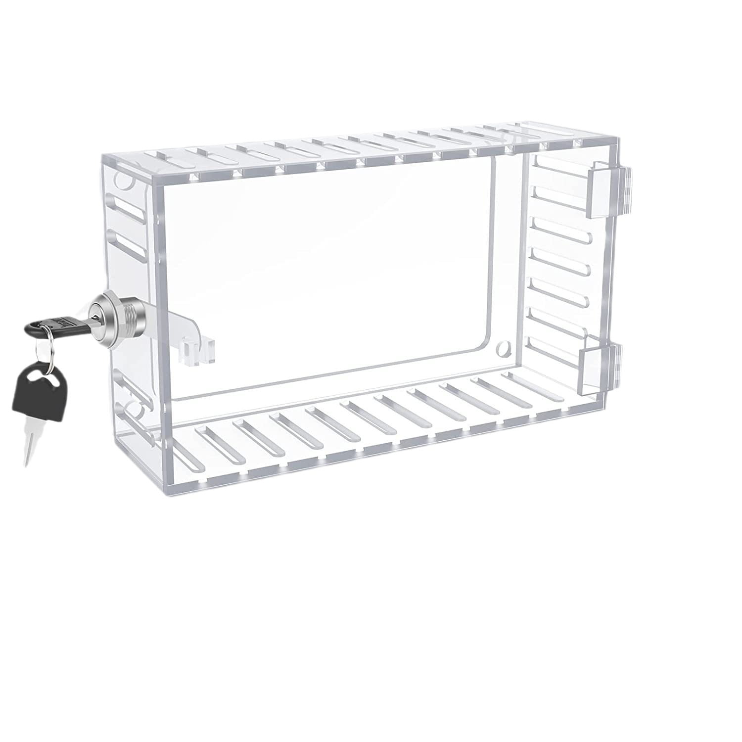 GJX Thermostat Lock Box,Thermostat Cover with Key for Added Security ...