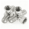 GJX Type Splitter 3 Way Connector F Male to Dual F Female Coaxial ...