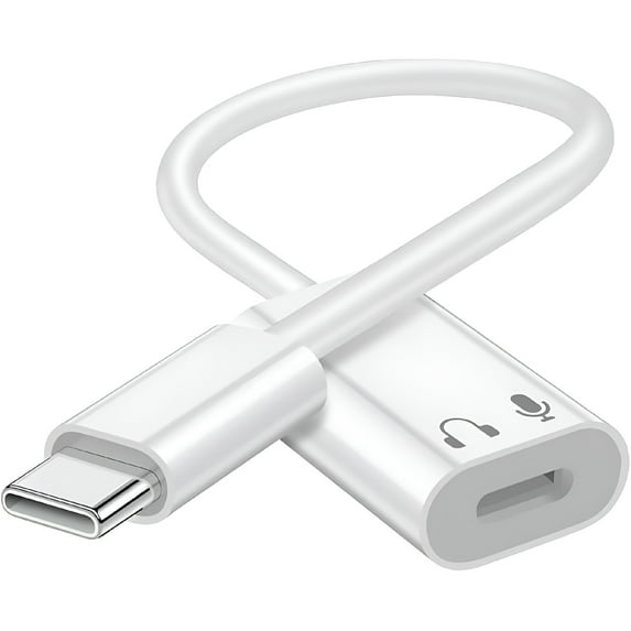GJX USB C to Lightning Audio Adapter, USB Type C Male to Lightning ...