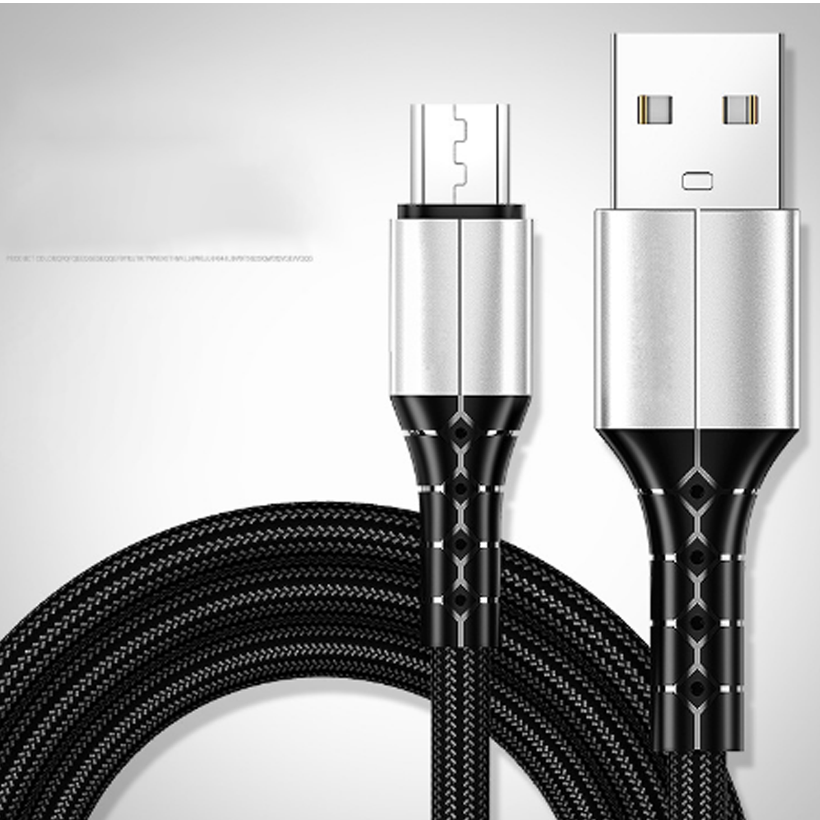 GJX USB Cable Fast Charging Android Charger Cable,Micro USB Cable with ...