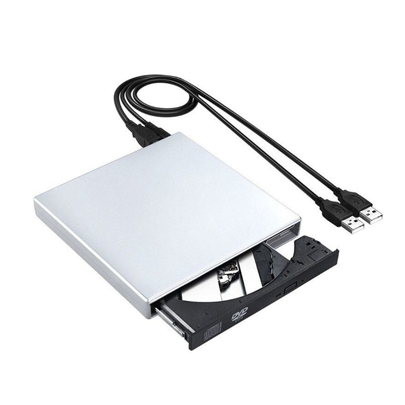 GJX USB External DVD CD RW Disc Writer Player Drive for PC Laptop ...