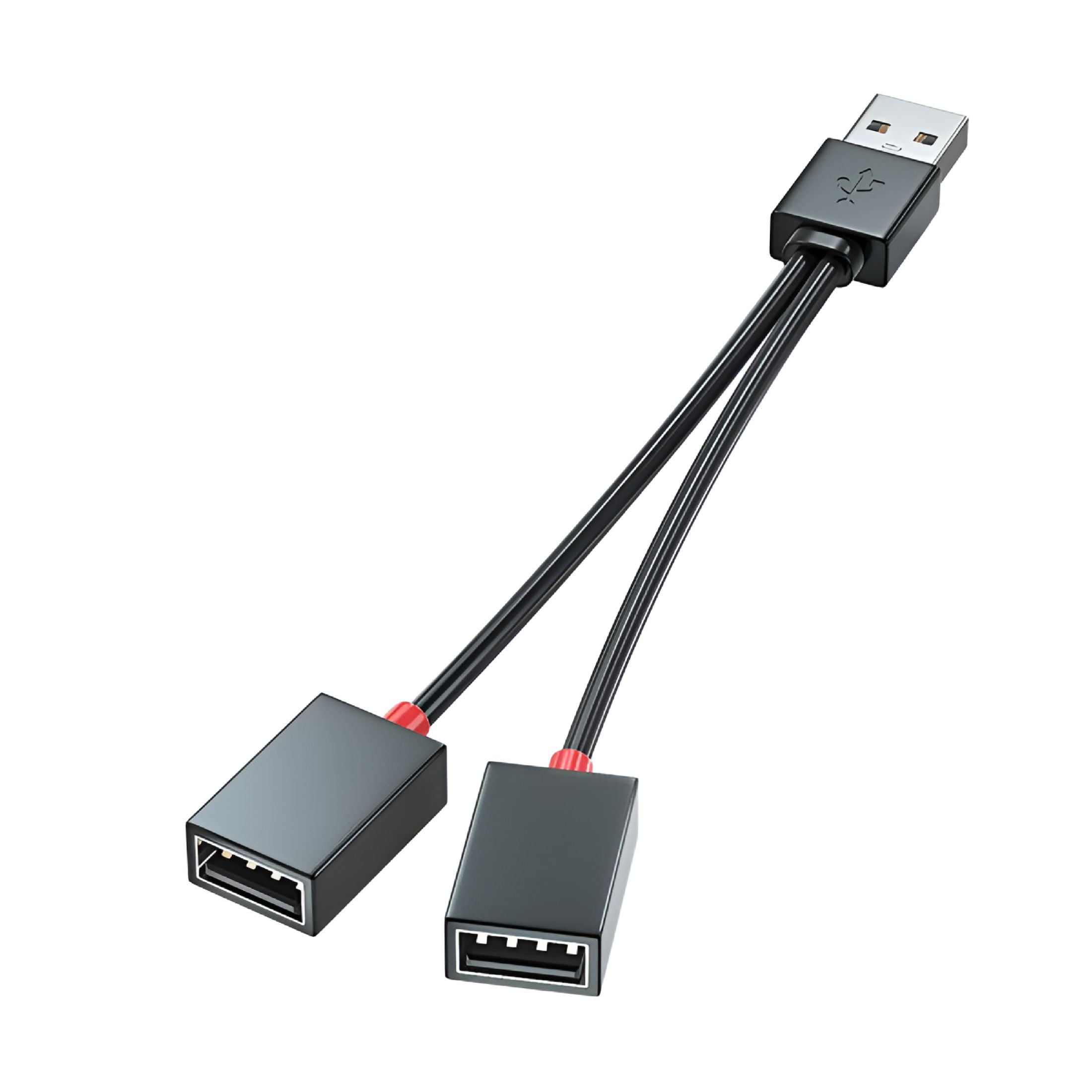 GJX USB Splitter Multi-Function Adapter for Mobile Phones and Tablets ...