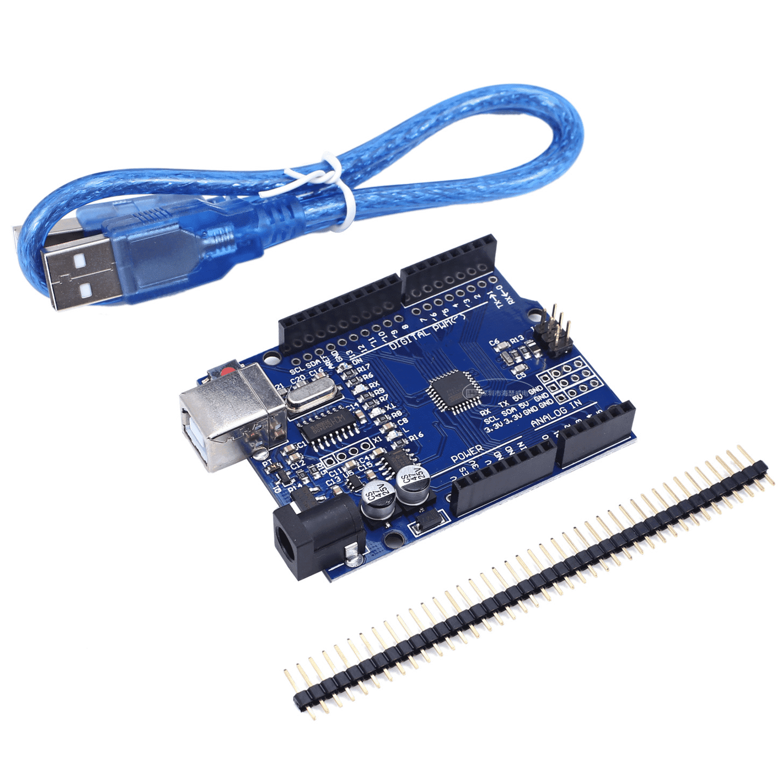 GJX USB with Data Cable Strong Compatibility Arduino-Uno R3 Compatible ...