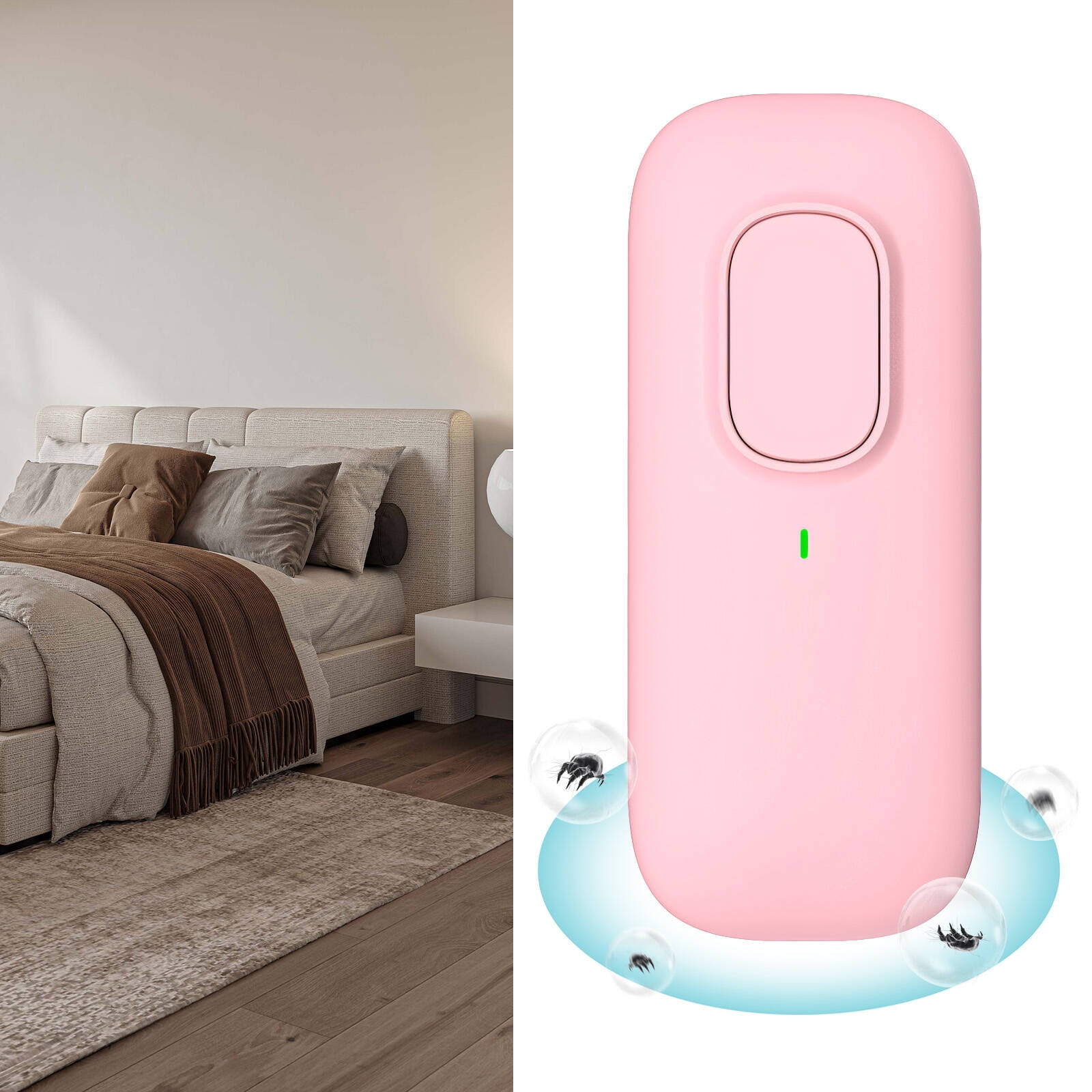 GJX Ultrasonic Pest Repeller,Mite-Repelling Spider Repellent Indoor ...