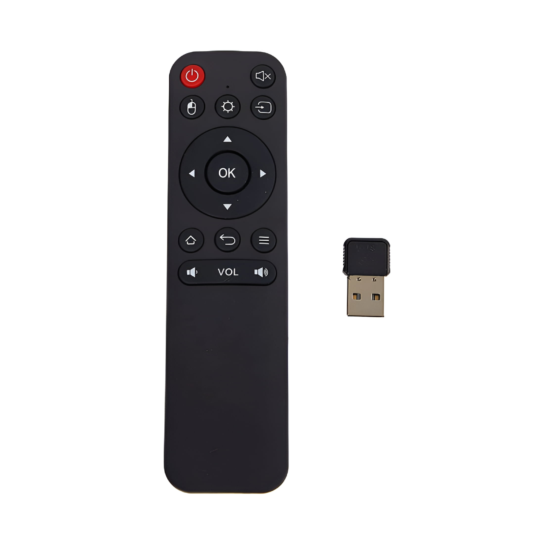 GJX Universal 2.4G Wireless Air Mouse Keyboard Remote Control with Usb ...