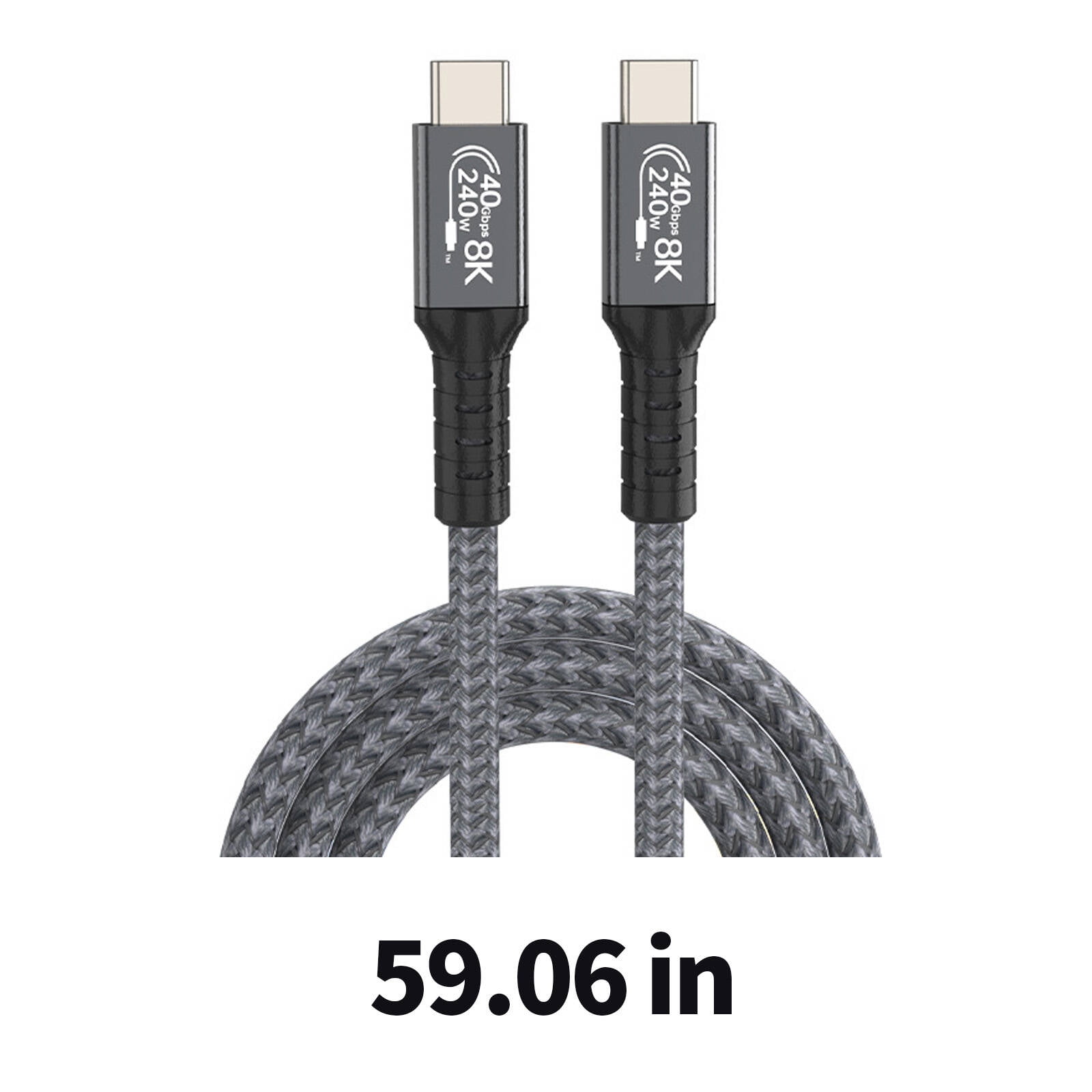 GJX Usb Cable,8K Display Power Charger Cord,Fast Transfer Strong Grip Data Cable,5Ft - Walmart.com