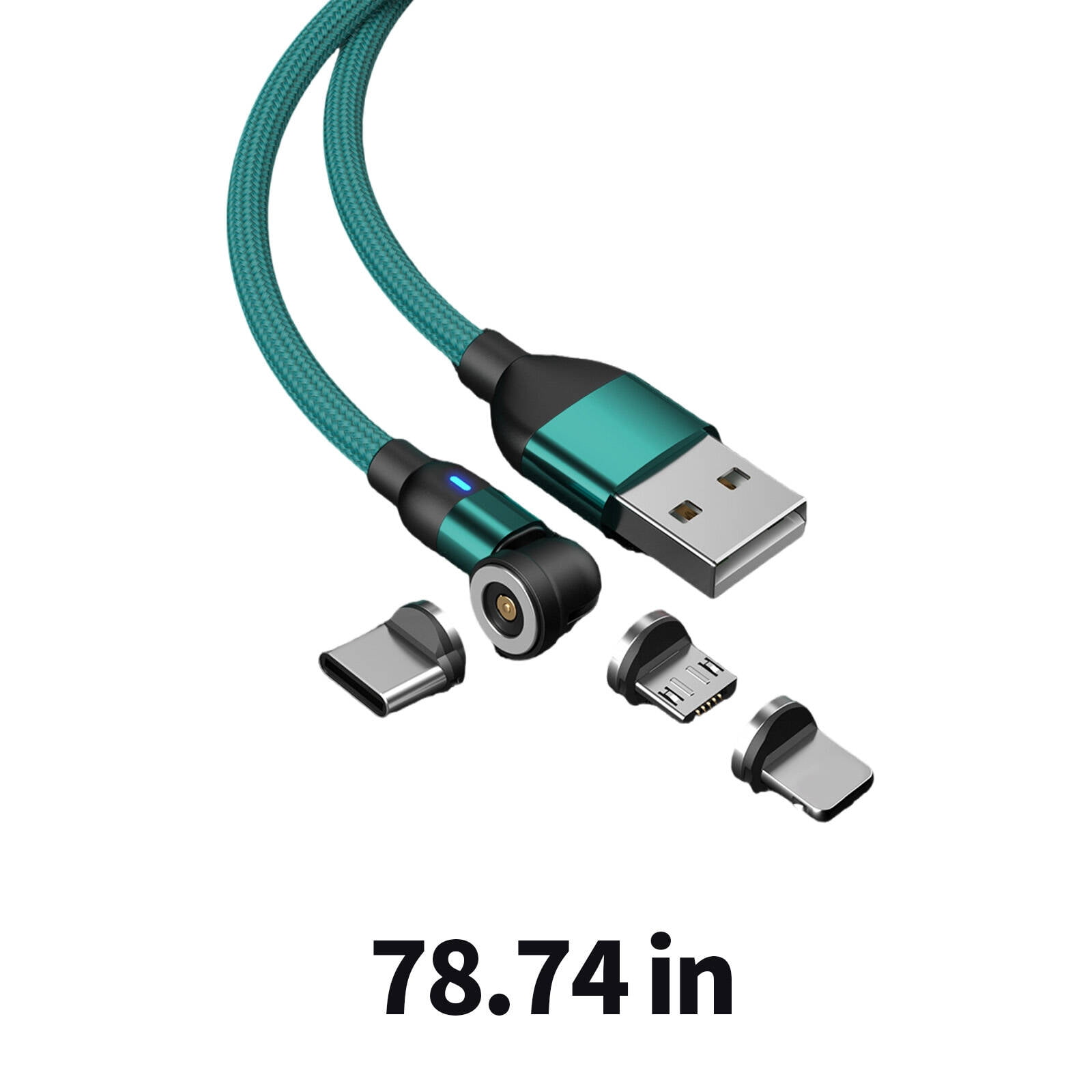 GJX Usb Cable,Led Indicator 3 in 1 Charging Cable,Stable Charging ...
