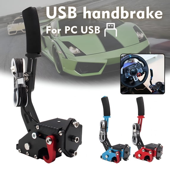 GJX 2026 New Usb Handbrake Universal 16 Bit Brake System Pc Sim Linear ...