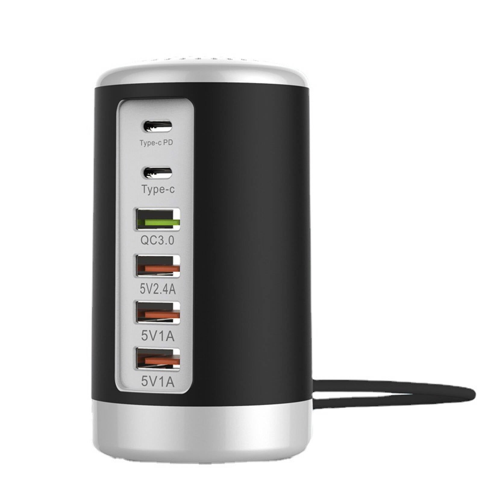 GJX Usb Hub,Cylinder Usb C Hub,65 W Convenient Wide Compatibility Usb ...