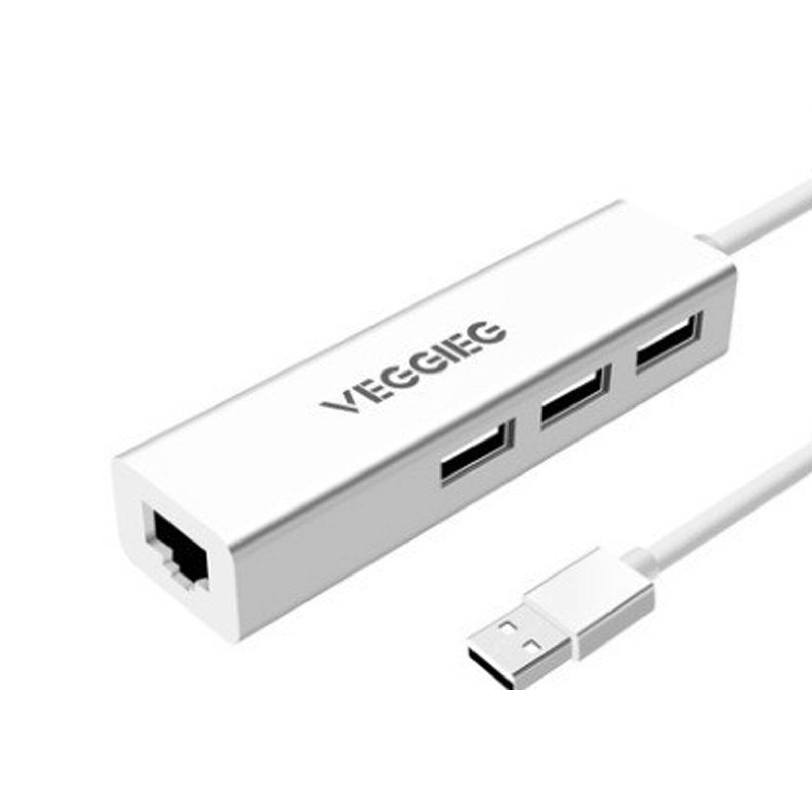 GJX Usb Hub,Cylinder Usb C Hub,Usb 2.0 One Hundred Megabyte Aluminium ...