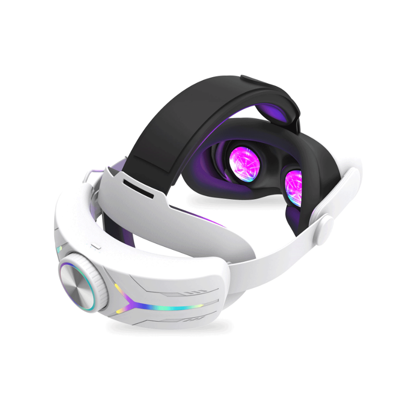 GJX VR Headset,360° Rotatable Knob VR Glasses,Double Padded VR ...