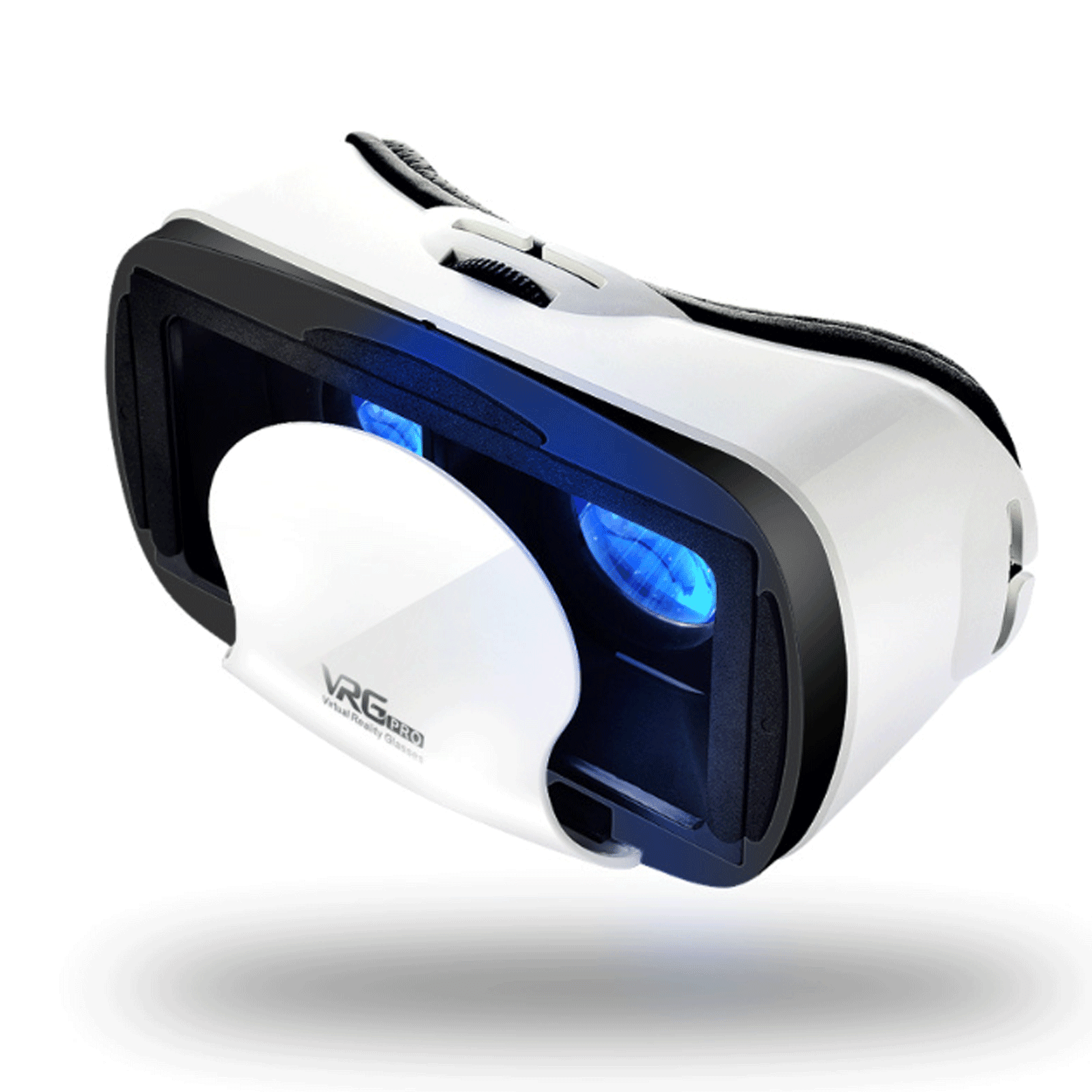 GJX VR Headset,Adjustable Lenses for Comfort VR Glasses,Curved Screen ...