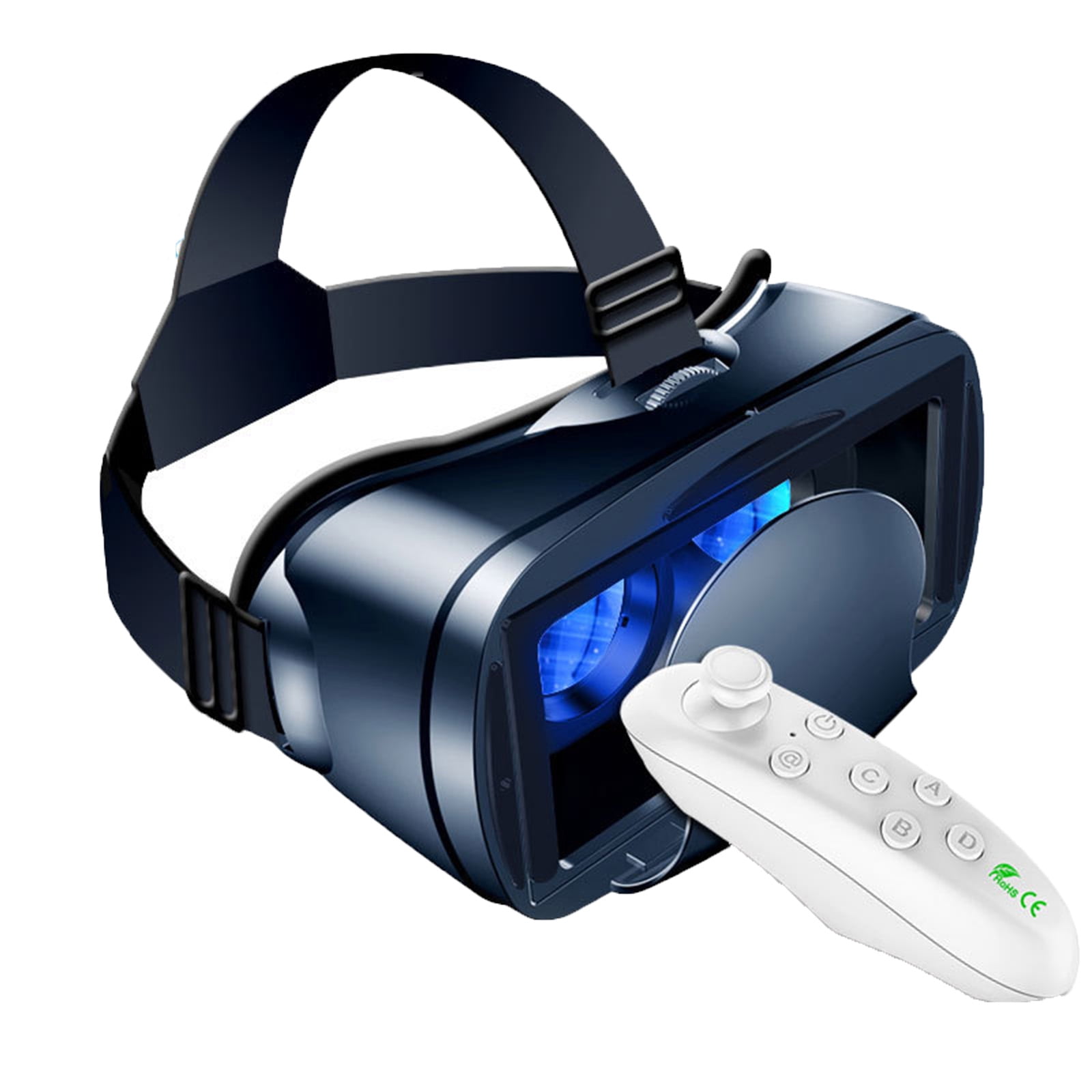 GJX VR Headset,Mobile Phone 3D Cinema VR Glasses,120° Large Viewing ...