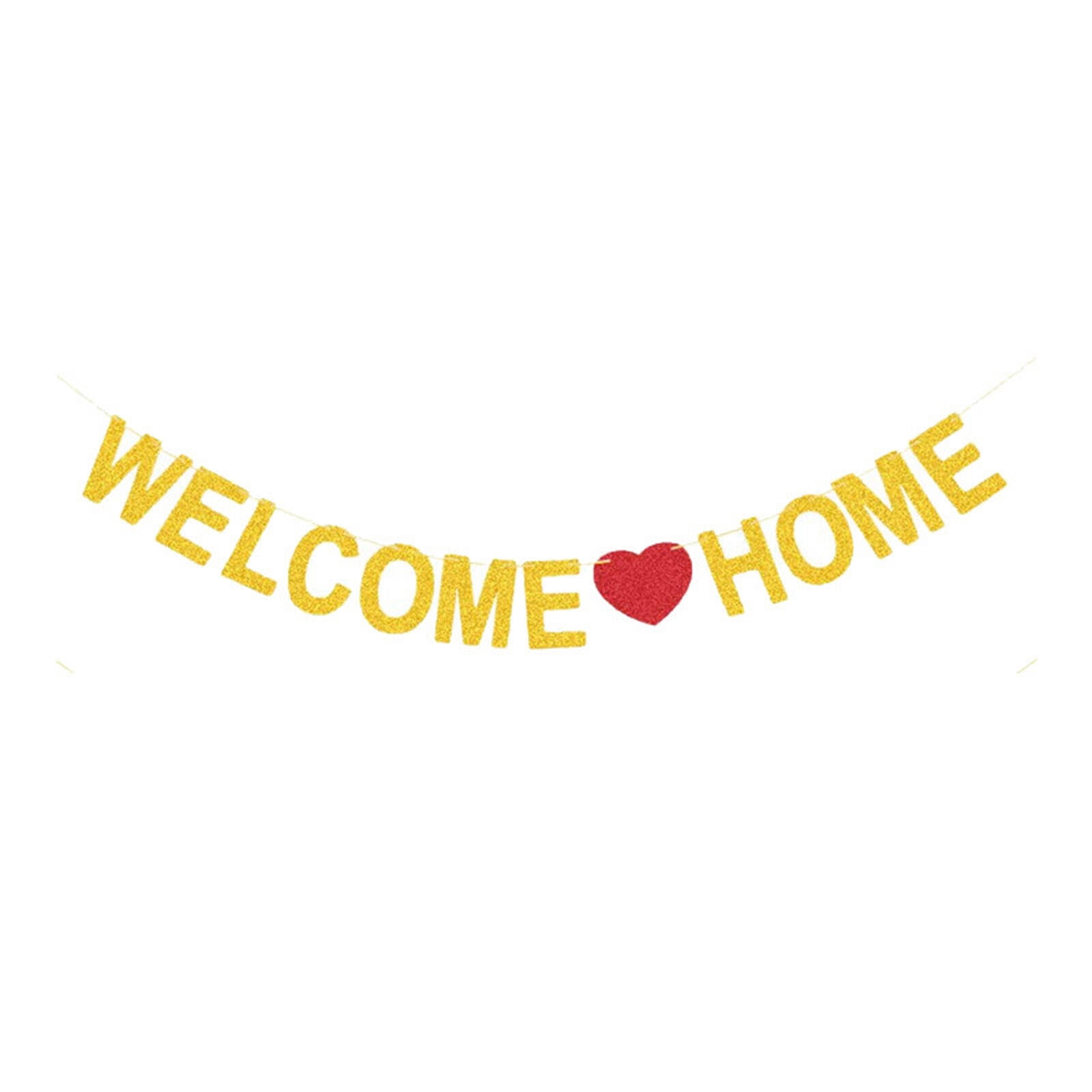 GJX Welcome Home Banner,Bold "Welcome Home" Design Homecoming Banner ...