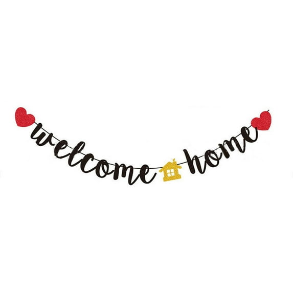 GJX Welcome Home Banner,Eye-Catching "Welcome Home" Message Homecoming ...