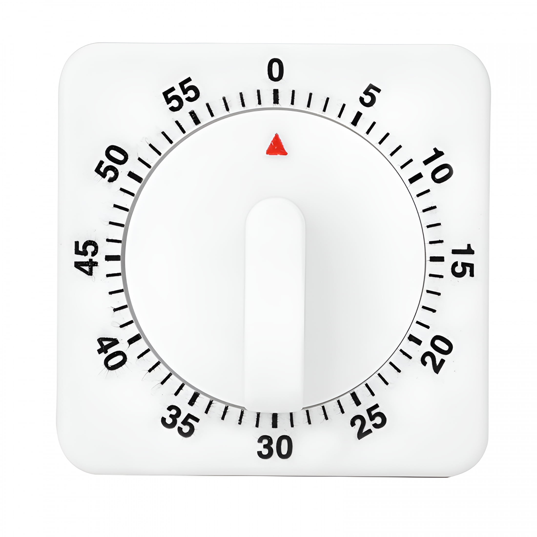 GJX White Square 60-Minutes Mechanical Timer Reminder Counting for ...