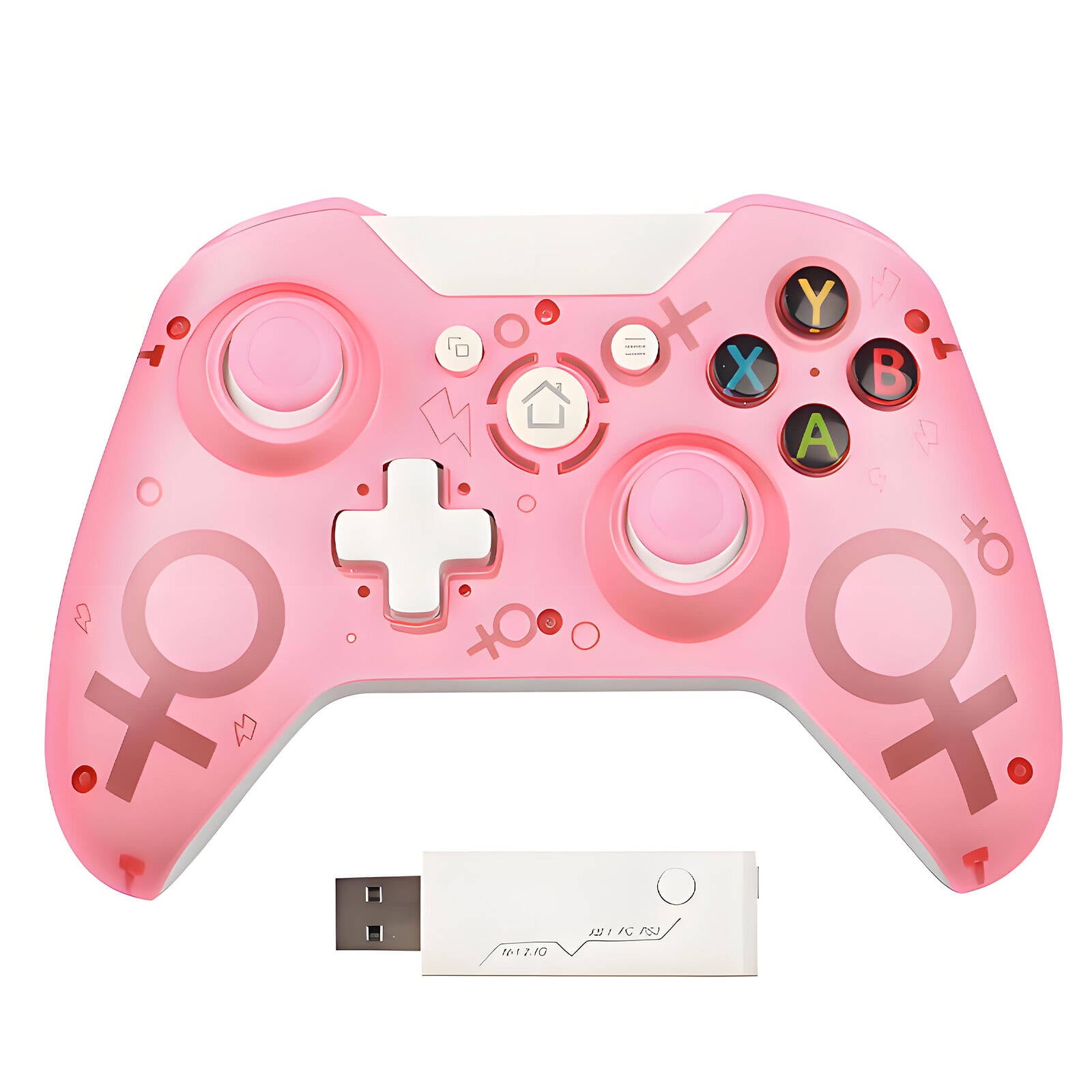 GJX Wireless Controller for Xbox One,Near-Zero Dead Zone PC Controller ...