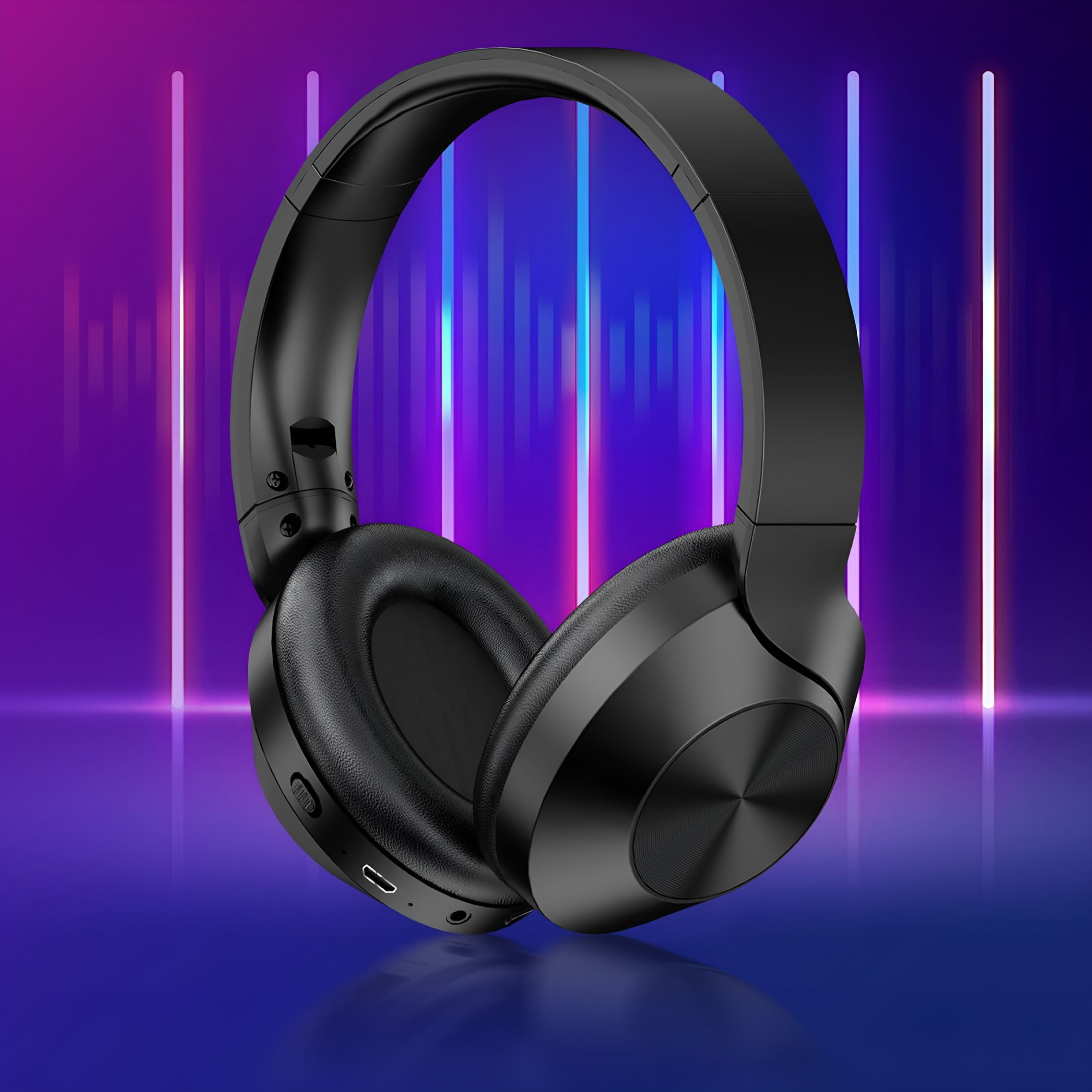 GJX Wireless Headset with Microphone Noise Canceling┃ Wireless ...