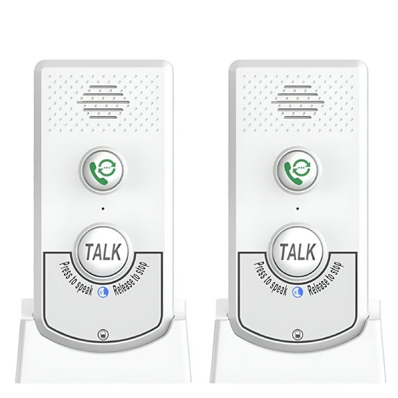GJX Wireless Intercom, Two Way Voice Wireless Waterproof Intercom ...
