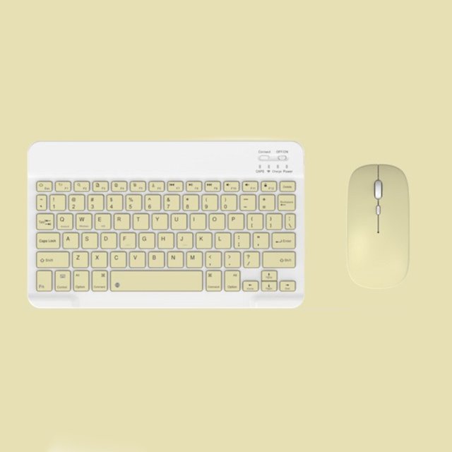 GJX Wireless Keyboard and Mouse,Precise Bluetooth Performance Keyboard ...