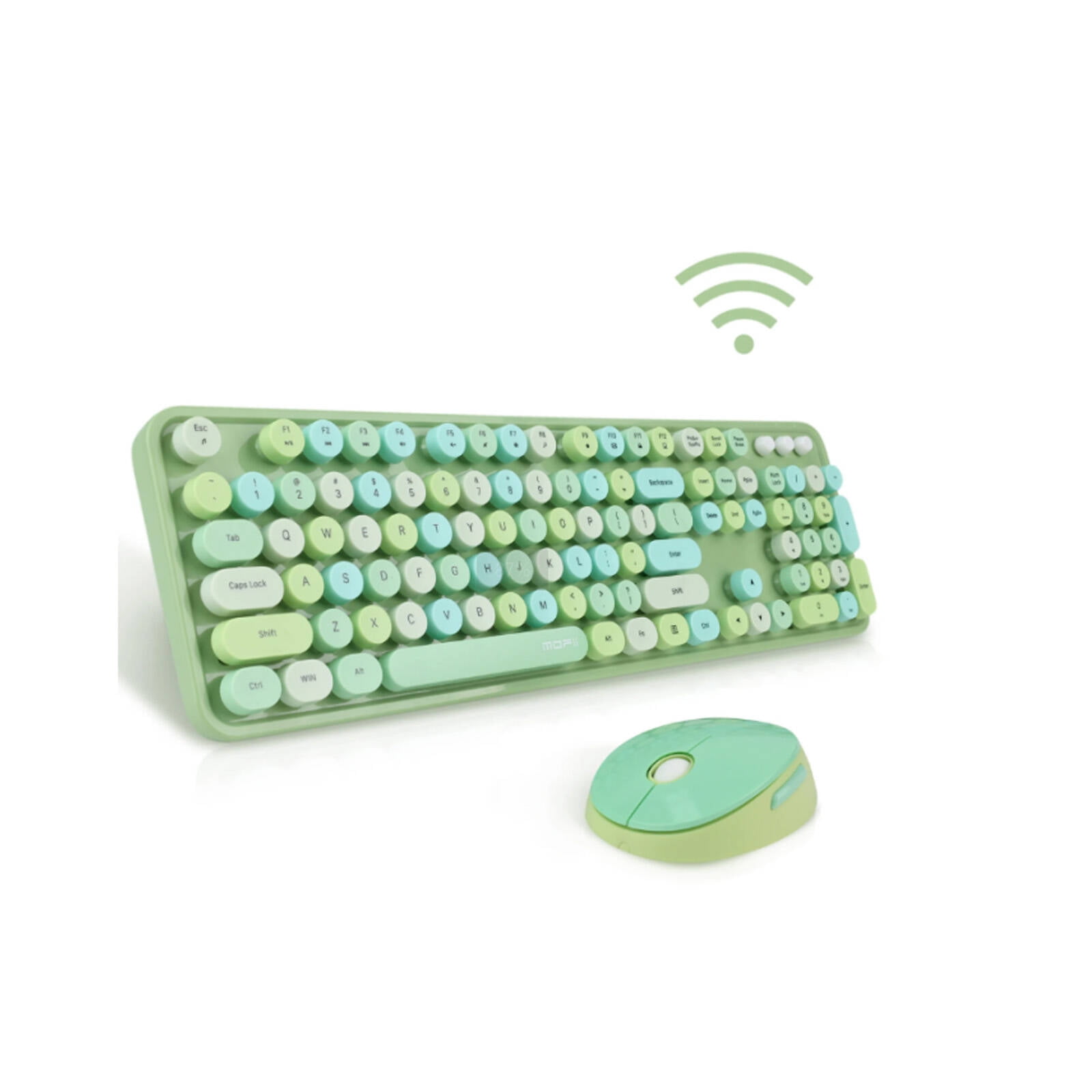 GJX Wireless Keyboard and Mouse,Stable Wireless Performance Keyboard ...