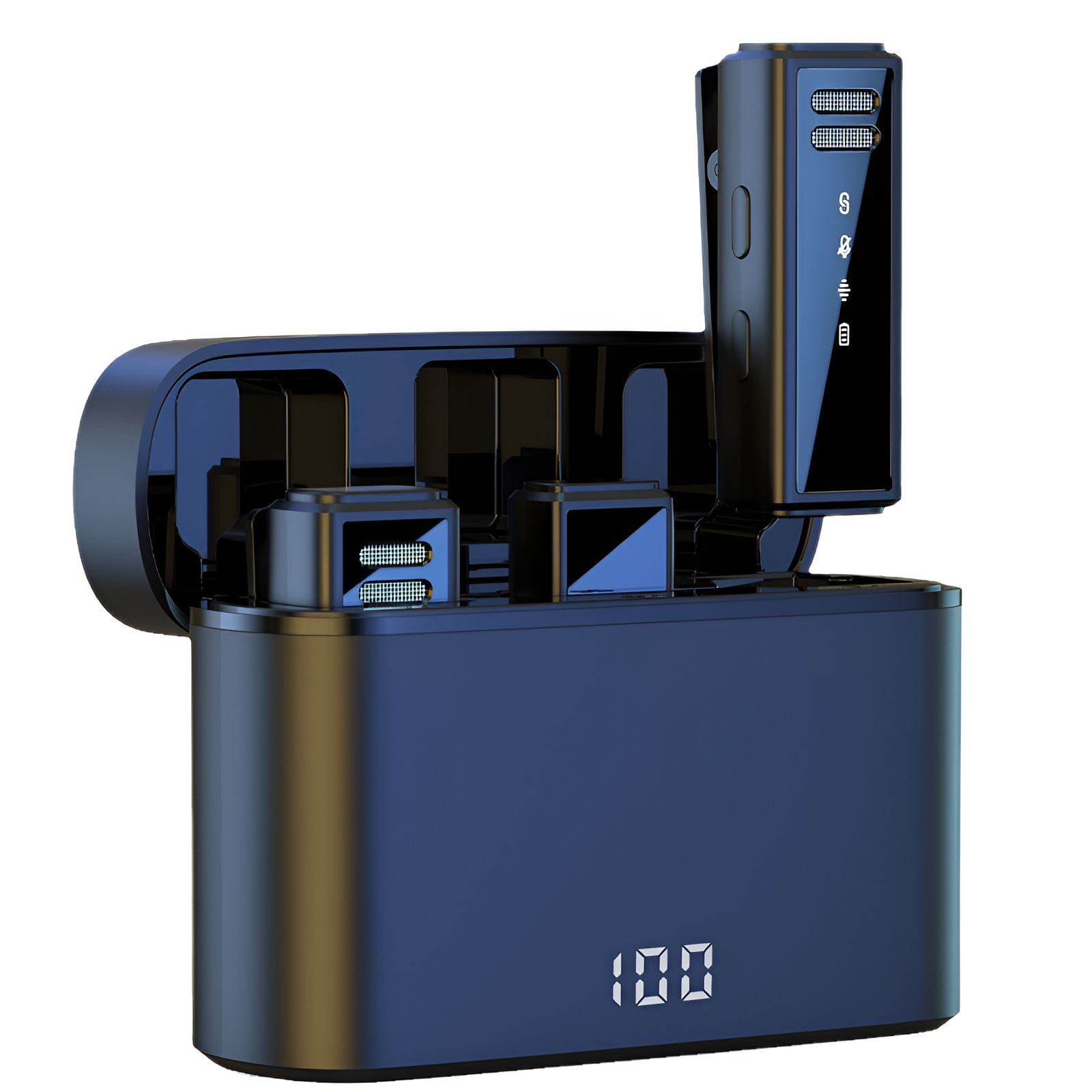 GJX Wireless Lavalier Microphone,Exclusive Custom Mold Design Wireless ...