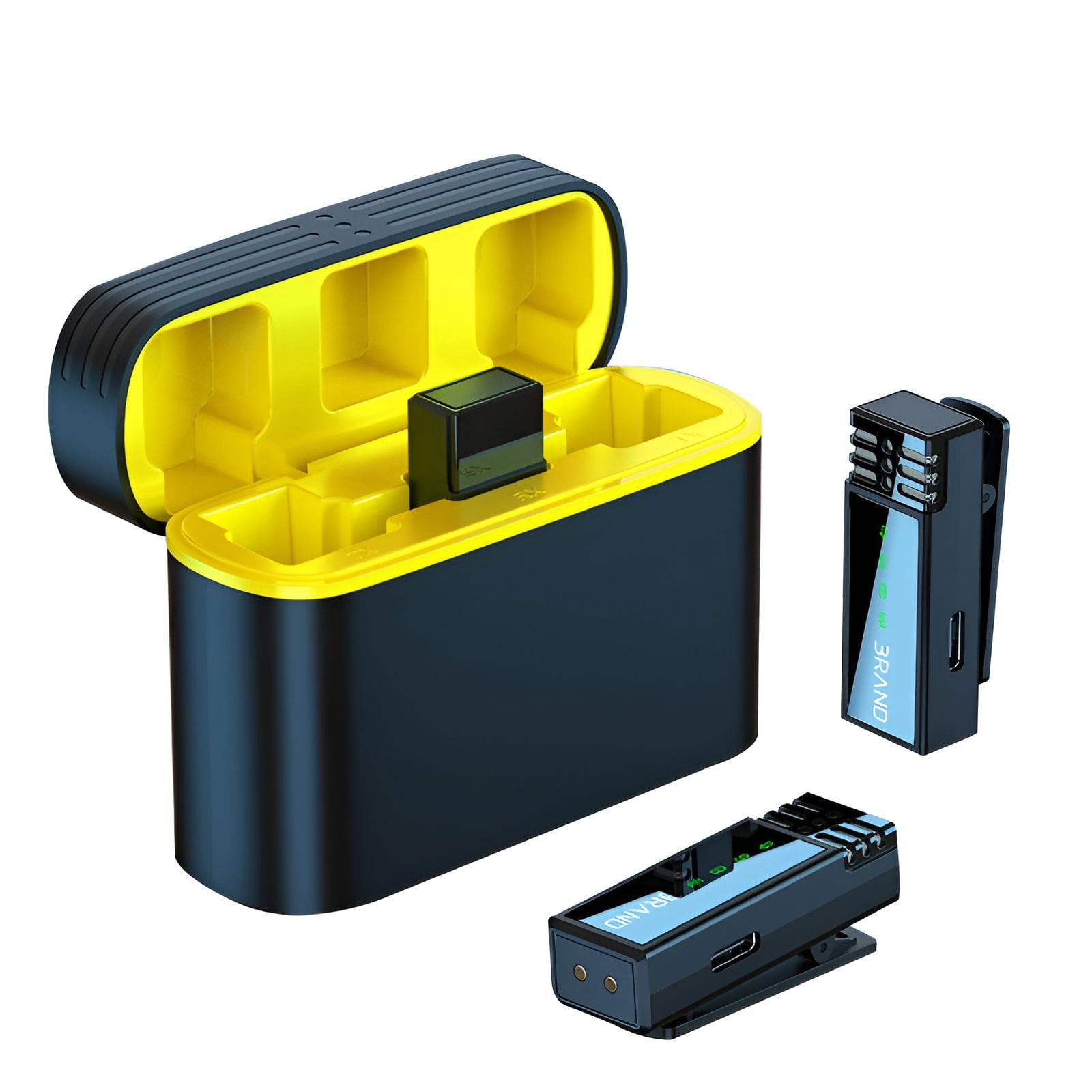 GJX Wireless Lavalier Microphone,High-Definition Sound Pickup Wireless ...