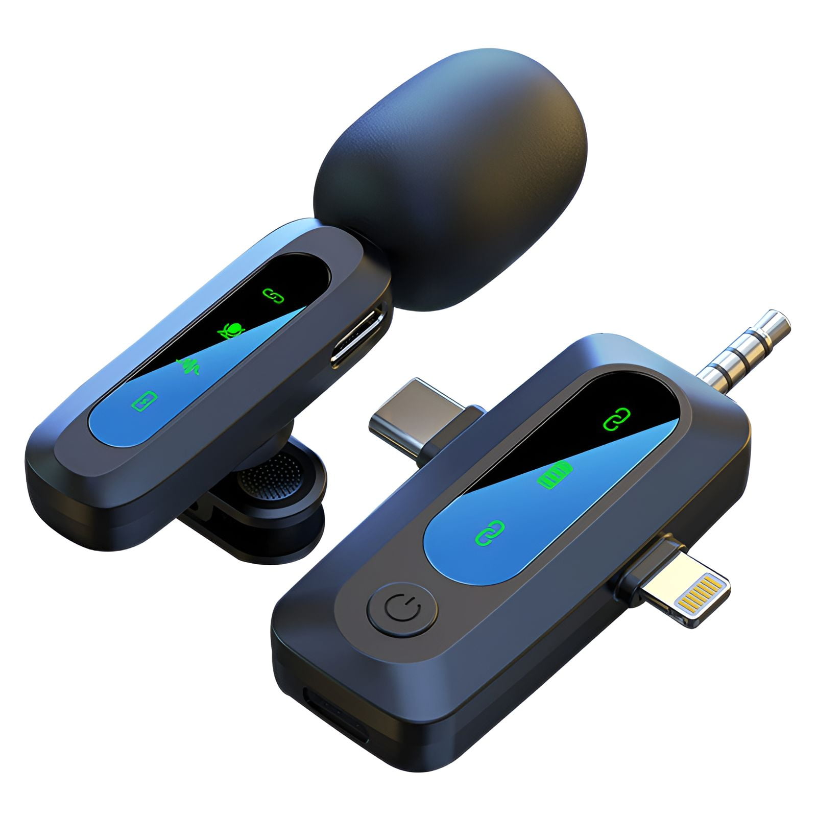 GJX Wireless Lavalier Microphone,Wide Compatibility with Multiple ...