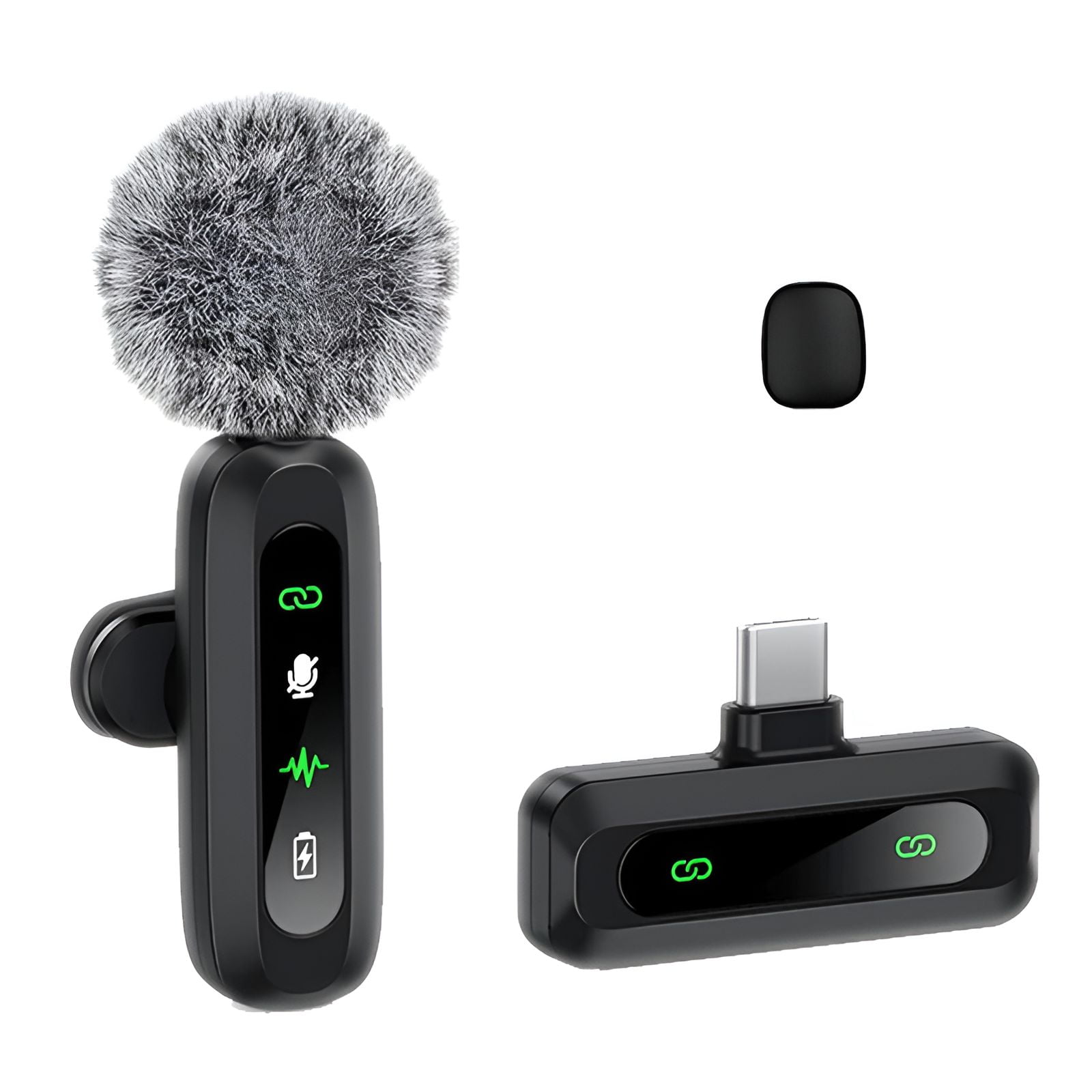 GJX Wireless Lavalier Microphone,Wide Compatibility with Multiple ...