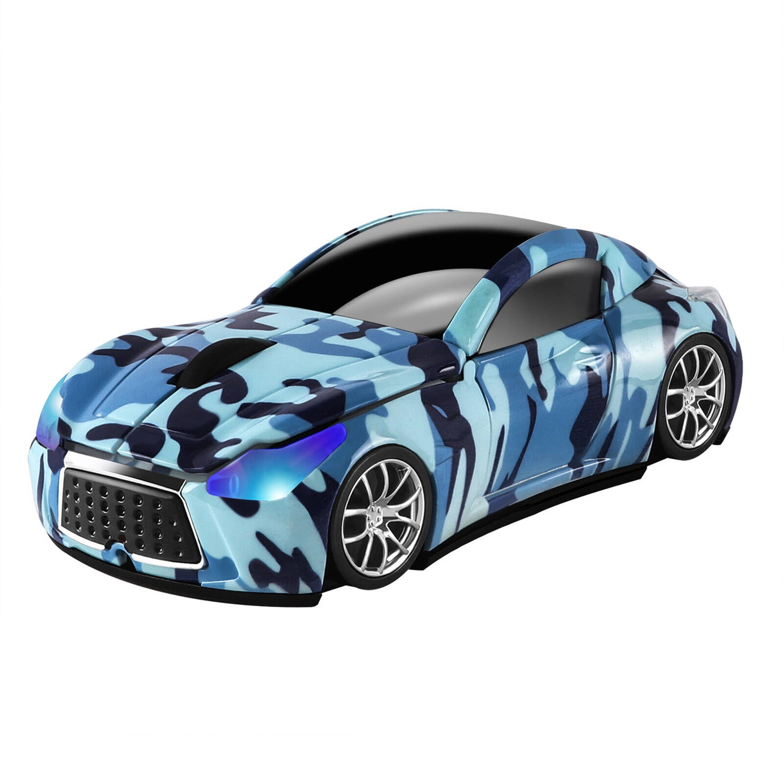 GJX Wireless Mouse Computer Mouse Mouse for Laptop,Camouflage Blue ...