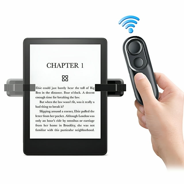 GJX Wireless Page Turner Remote - Bluetooth Clicker for eReaders,TikTok ...