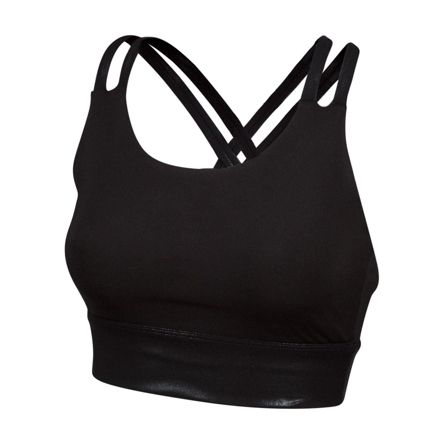 GK All Star Strappy Bra Top (Black, M) - Walmart.com