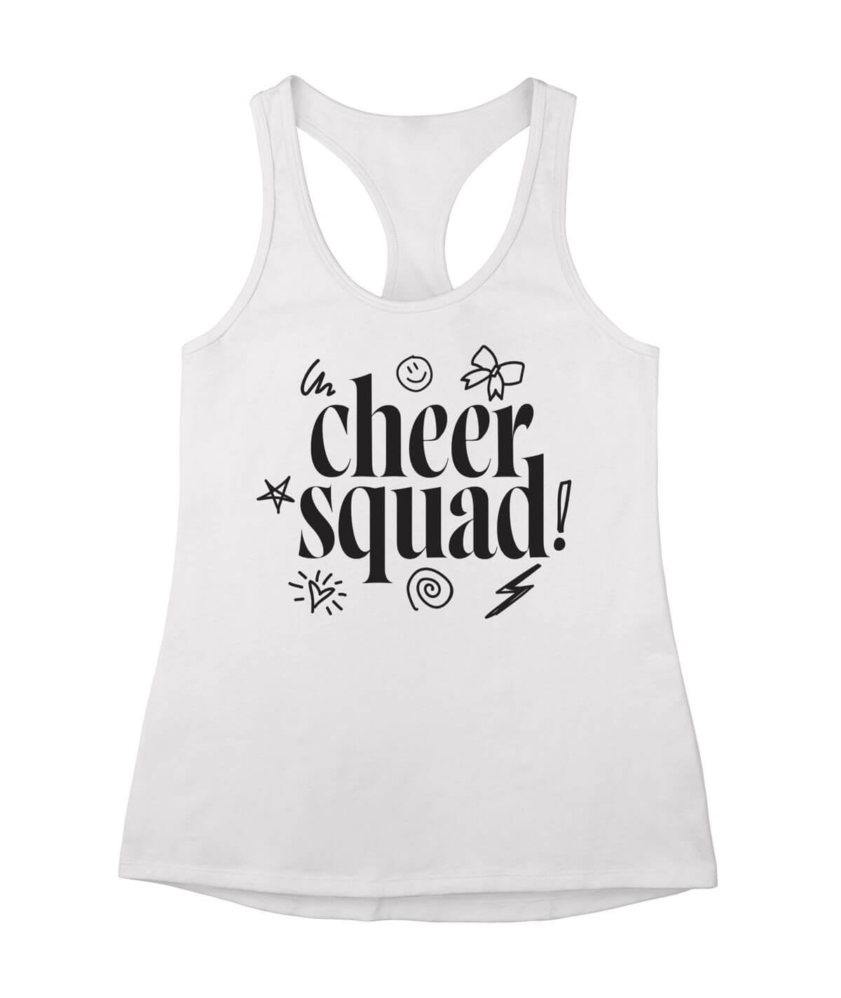 GK Cheerleading Graphic Tank Top - Adult Sizes (Cheer Squad, M ...