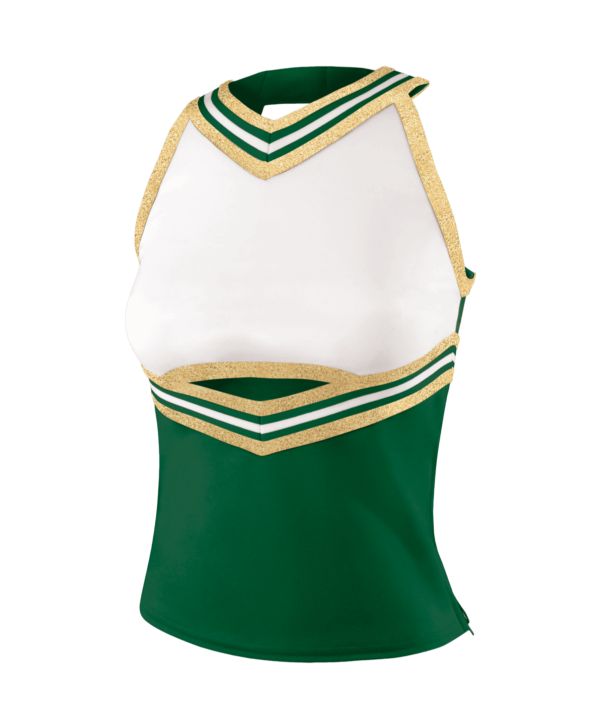 GK Gladiator Shell Top - Youth Medium Dark Green-Metallic Gold ...
