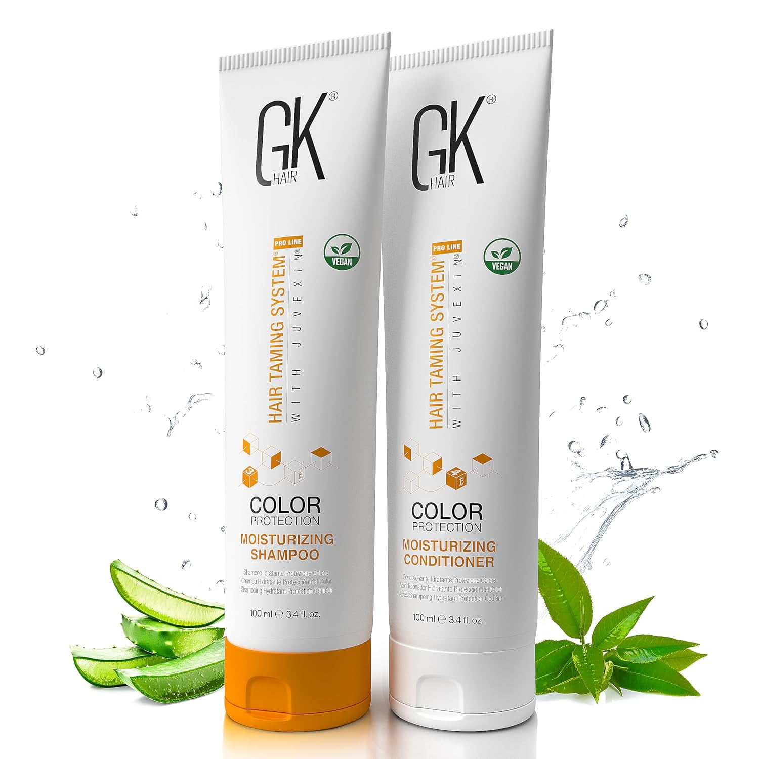 GK Hair Shampoo and Conditioner, Moisturizing Keratin, Frizz Control ...
