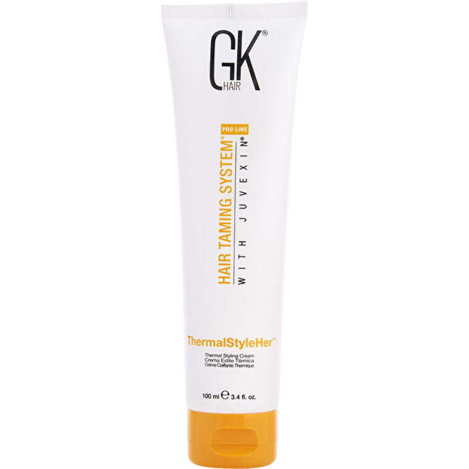 GK HAIR ThermalStyleHer Cream - Anti Frizz, Heat Protectant, Damage ...