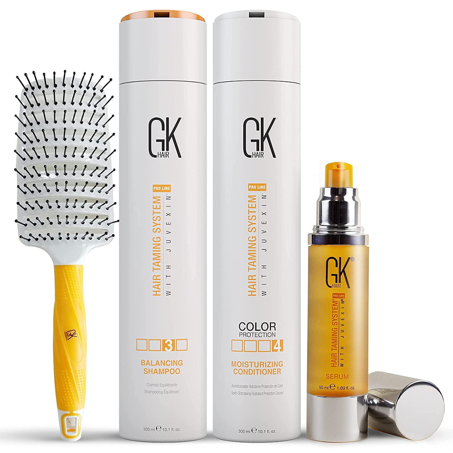 GK Hair Global Keratin Balancing Shampoo & Conditioner 300ml Set for ...
