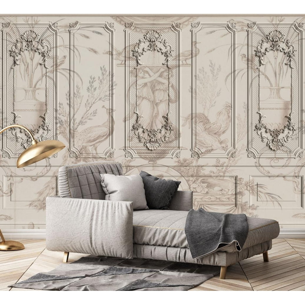 GK Wall Design Architectural Building illustration Design Removable ...