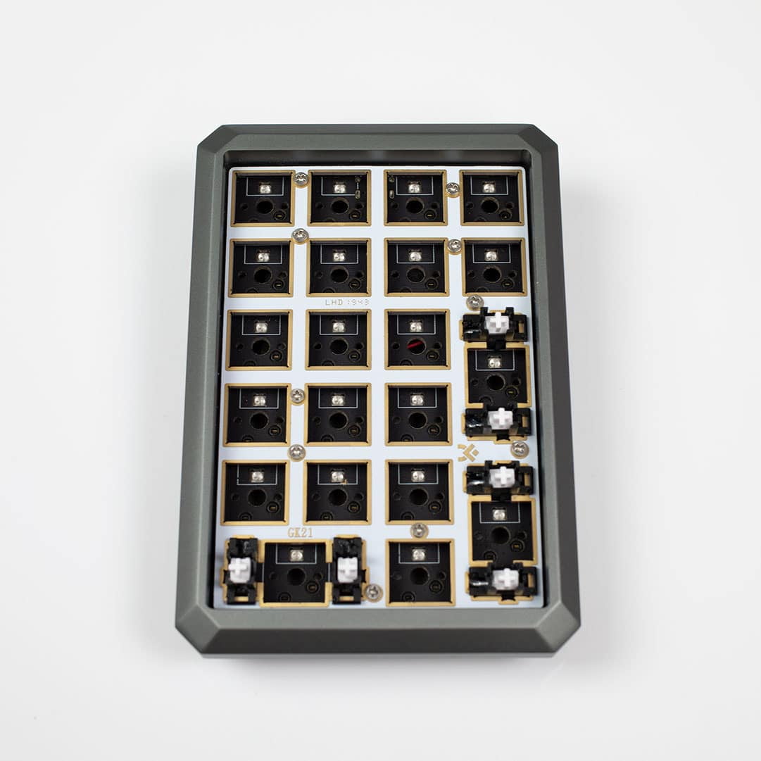 GK21s Bluetooth Numpad Macropad Kit with Hotswap PCB and Aluminum Case ...