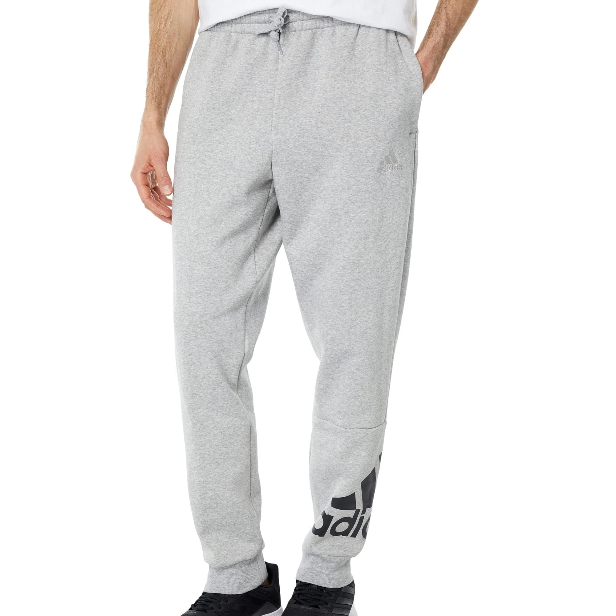 [GK8978] Mens Adidas Essentials French Terry Tapered Cuff Logo Pants ...