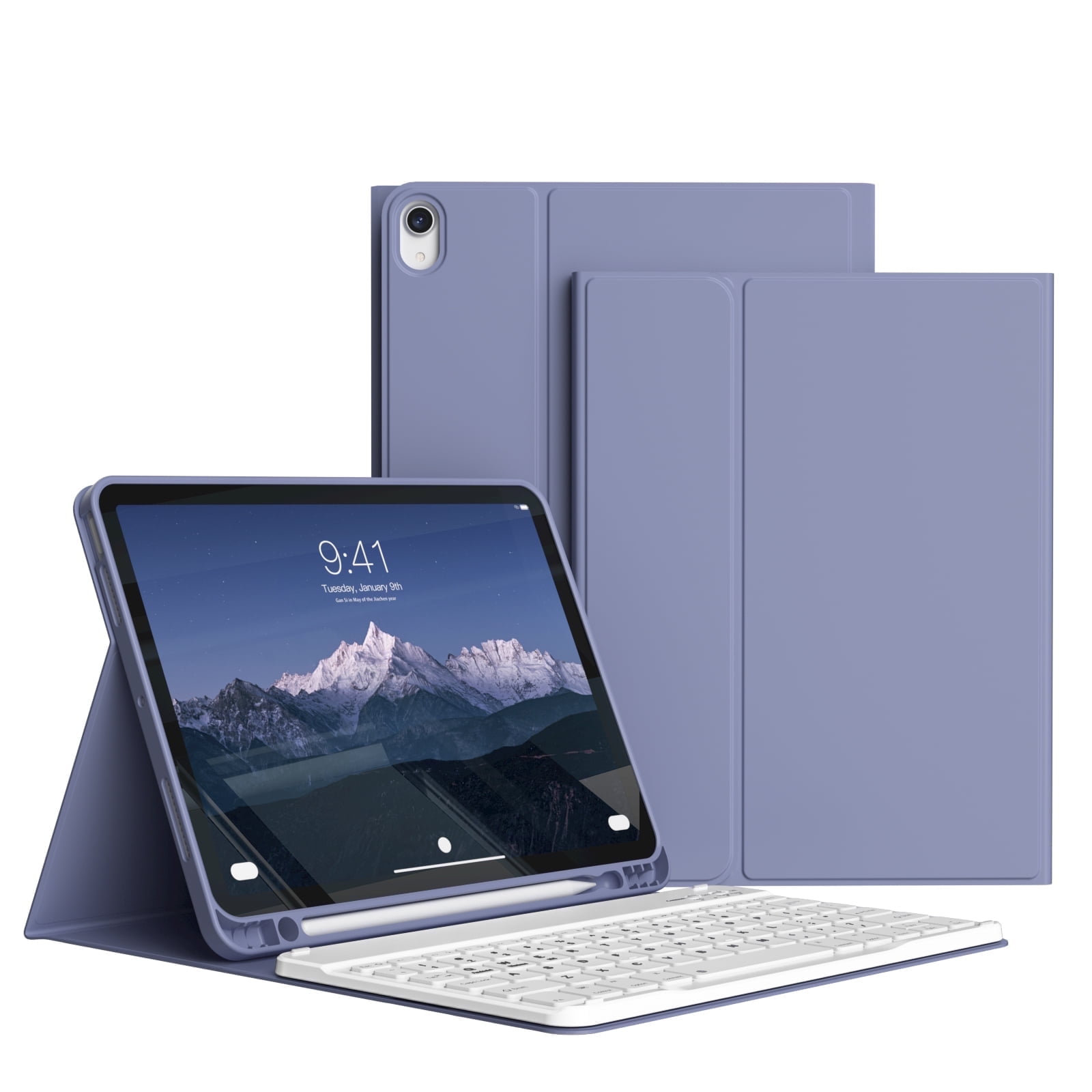 GKABXY Keyboard Case for iPad Air 11 Inch (M3/M2) 2025/2024, iPad Air ...