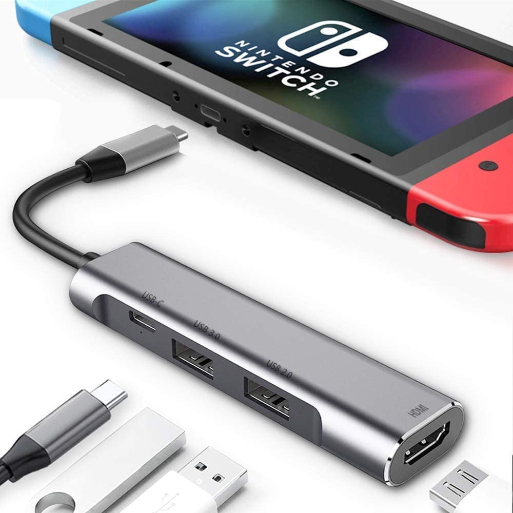 GKEAPZA TV Dock Station for Nintendo Switch/Switch OLED, Portable ...