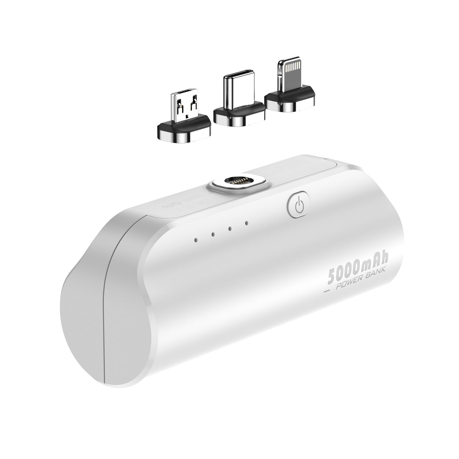 GKG Mini Power Bank Portable Phone Charger 5000mAh Lightning/Type-C ...