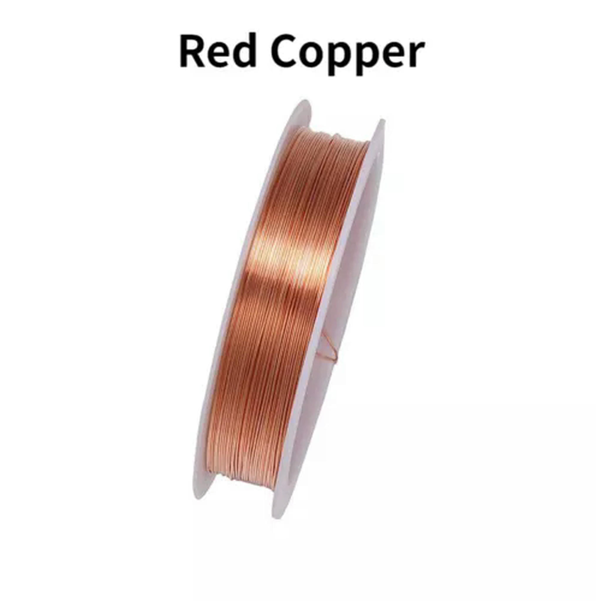 GKNET 1 Roll Copper Wire DIY Delicate Jewelry Accessories Handmade ...
