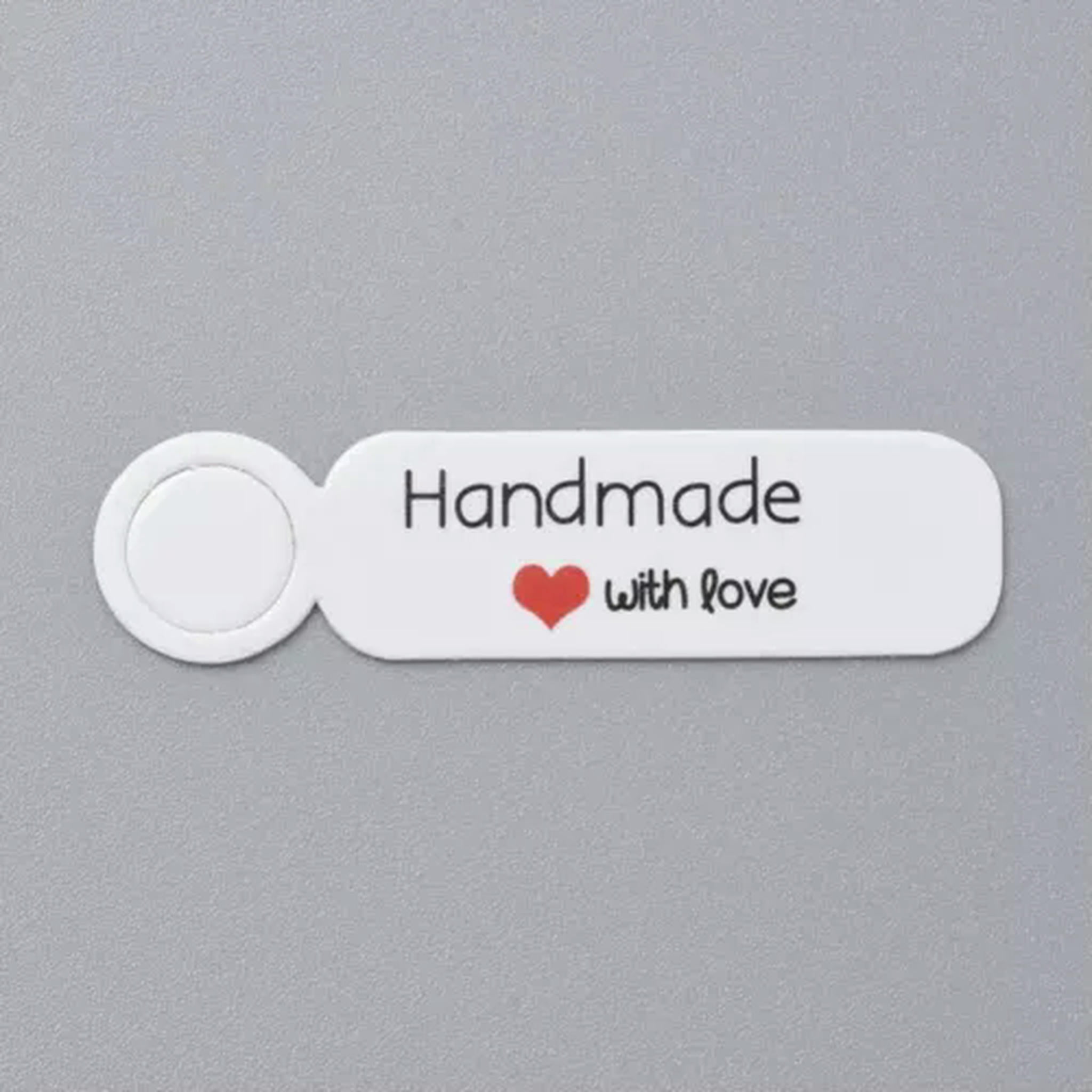 GKNET 100x Paper Gift Price Tags Small Kraft Paper Labels 13x49mm ...