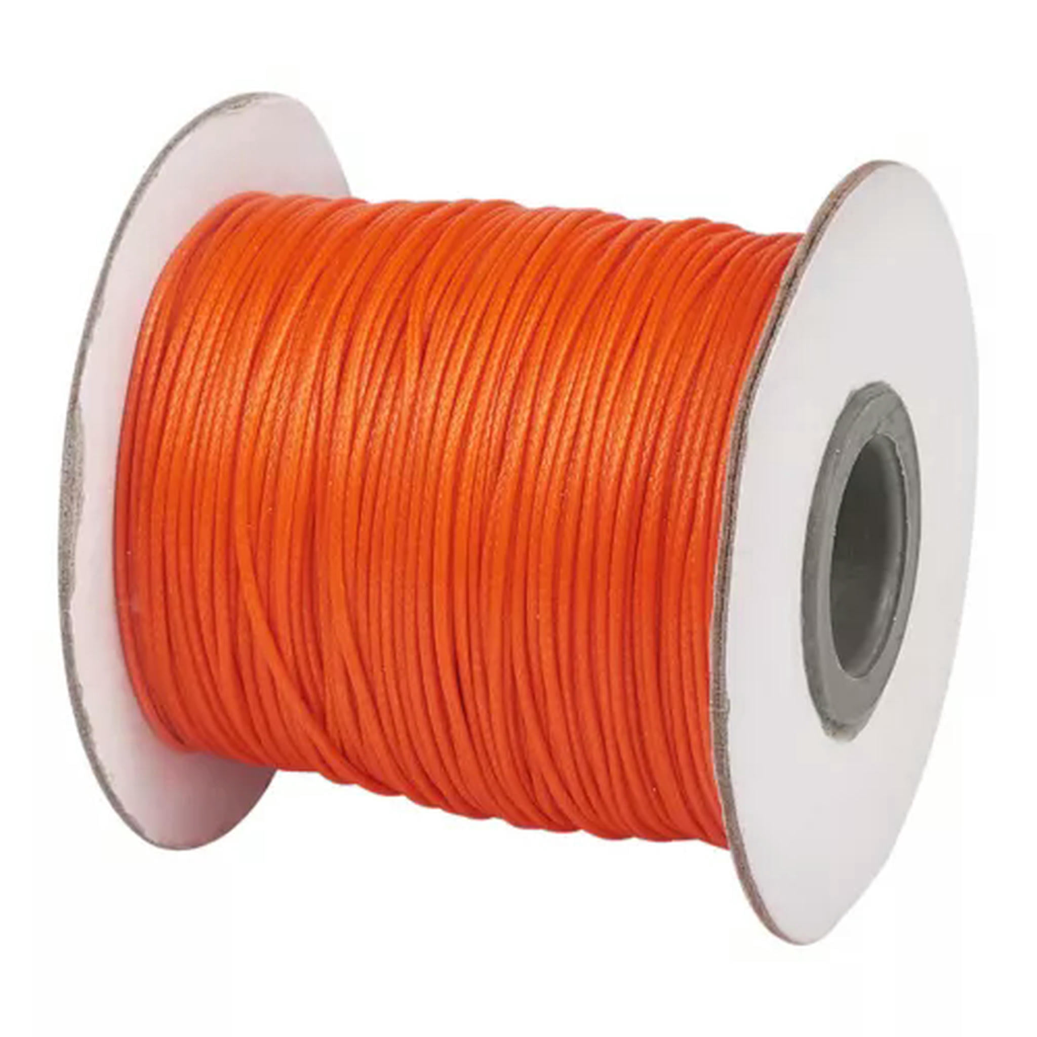 GKNET 85yards/roll Waxed Polyester Cords 1mm Multi-Color Delicate ...